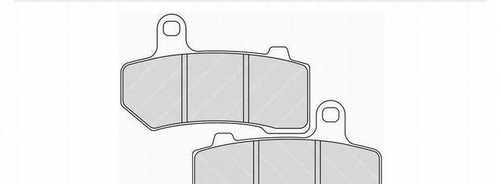Тормозные колодки ferodo FDB2210ST