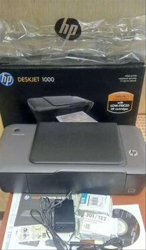 Струйный принтер HP DeskJet 1000 J110a новый
