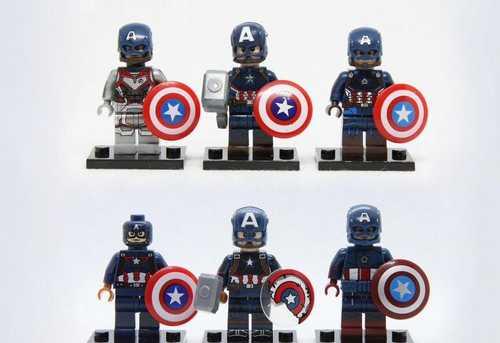 Lego Captain America Стив Роджерс Капитан Америка