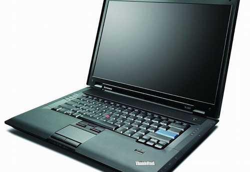 15.4" Lenovo ThinkPad SL500, 250 ГБ, Core 2 Duo T5870, RAM 3 ГБ, GeForce G105M 0.25 ГБ
