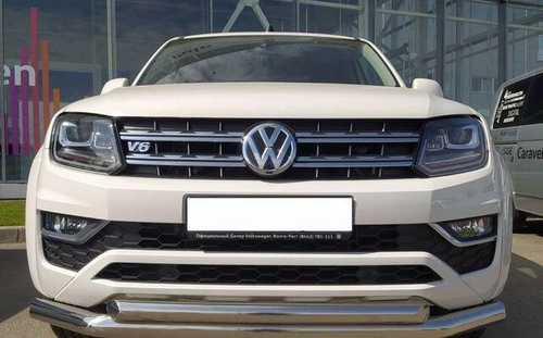 Защита переднего бампера Volkswagen Amarok