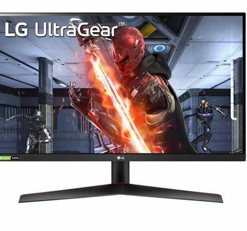 27" Монитор LG UltraGear 27GN800-B черный