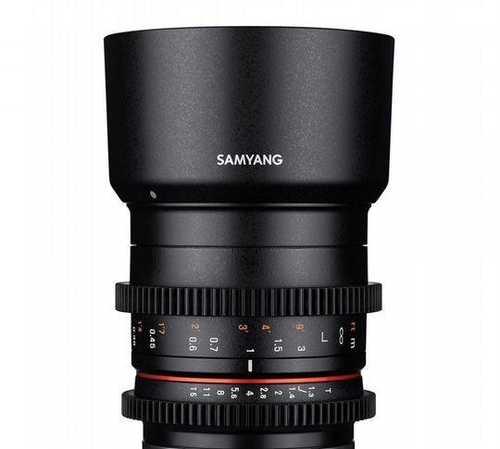 Samyang 35mm T1.3 AS UMC CS cine Canon M