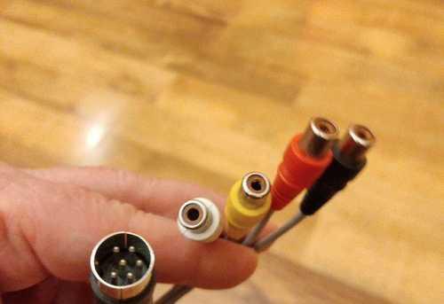 Переходники кабели DIN RCA Джек 3,5 мм