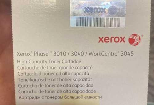 Картридж Xerox Phaser 3010, 3040, WorkCentre 3045