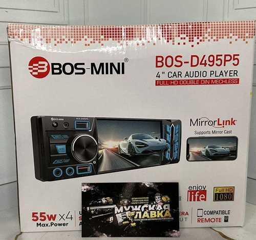 Новая магнитола BOS-mini BOS-D495P5