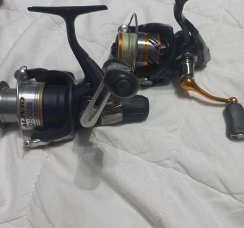 Катушки daiwa и shimano