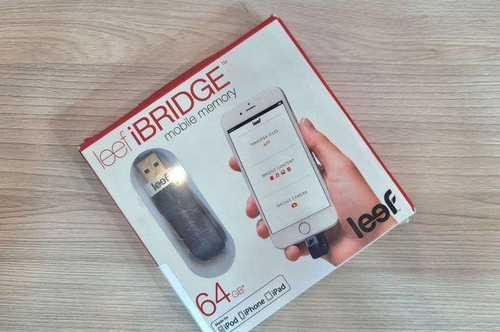 Флешка Leef iBridge 64Gb для Apple (новая)