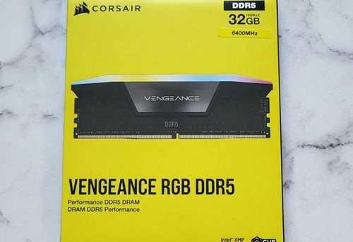 DDR5 Corsair Vengeance RGB 32gb 2x16 6400Mhz