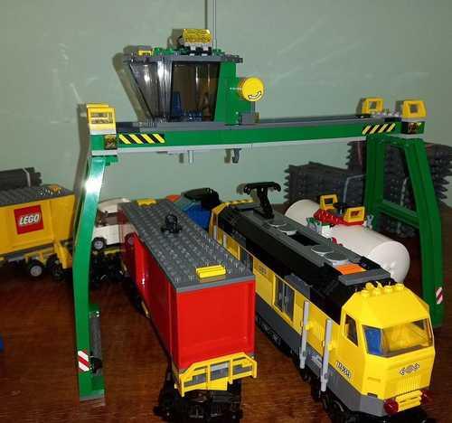 Lego City Trains Грузовой поезд 7939