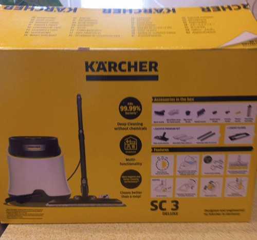 Пароочиститель karcher sc 3