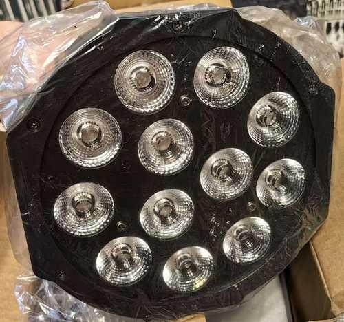 LED Par 12*12 rgbwauv с пультами ду