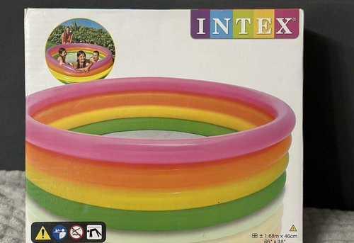 Надувной бассейн intex