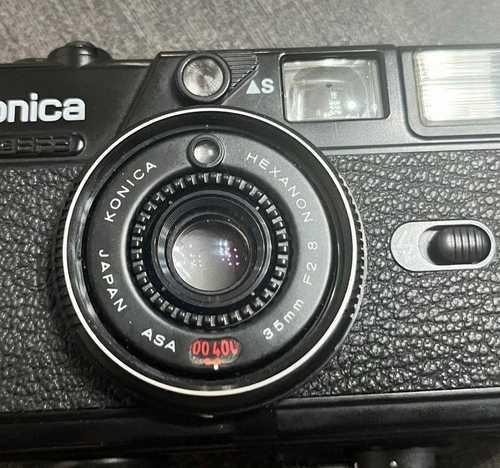 Konica c35 ef3 пленочный фотоаппарат