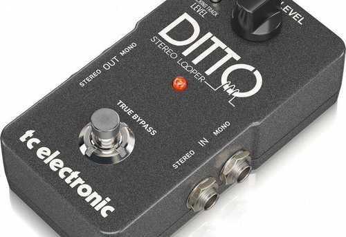 Педаль для гитары TC electronic ditto stereo loope