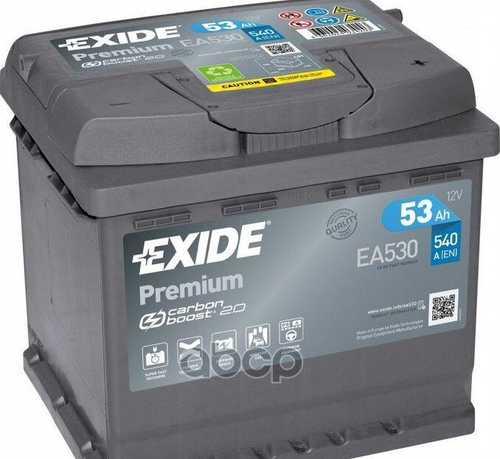 EA530 exide Premium аккумулятор 12V 53Ah 540A B