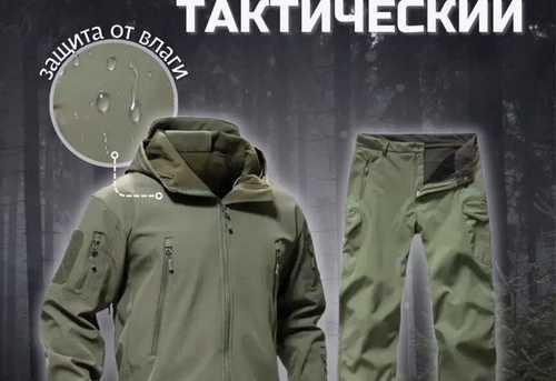 Тактический костюм softshell олива