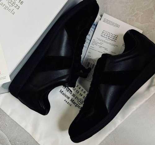 Кеды мужские Maison Margiela replica черные