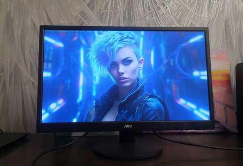 Монитор 24" ips/mva AOC M2470Swh(звук,2хhdmi,20г.)