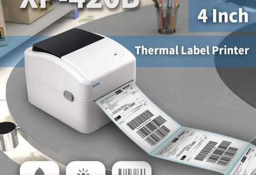 XP-420B Xprinter USB, термопринтер этикеток Новый