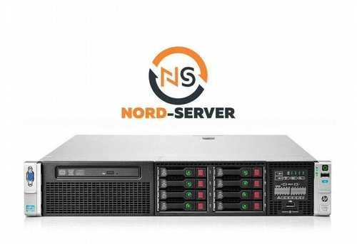 Сервер HP DL380p Gen8 8SFF 2x E5-2640 32GB 460W