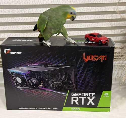 RTX 3080 Colorful Vulcan 10Gb OC LHR идеал /обмен