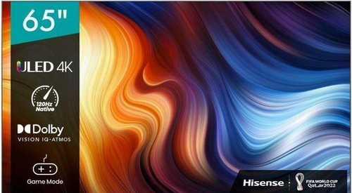 Телевизор Hisense 65" 65U7HQ qled 120Гц