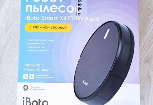 Робот-пылесос iBoto Smart Х420GW Aqua Black