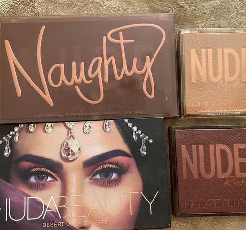 Пактки теней huda beauty