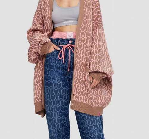 Monochrome кардиган Cardi Pink Sunset