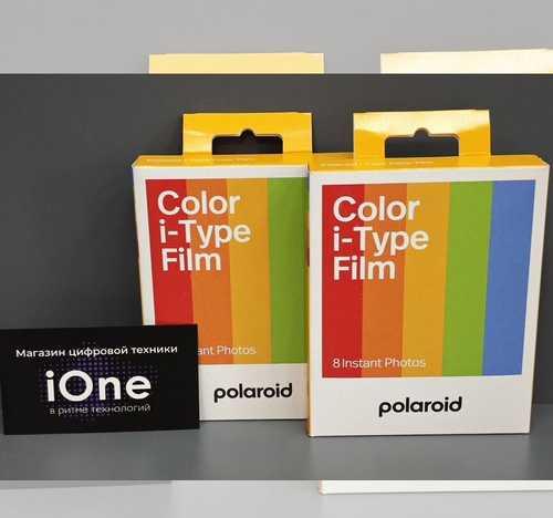 Картридж Polaroid Color i-Type Film 8 кадров