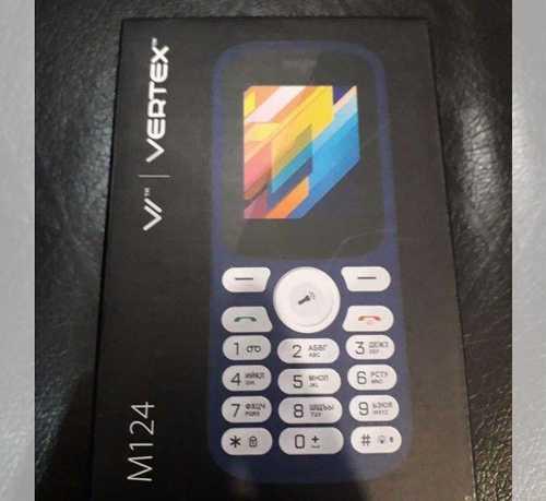 Сотовый телефон Vertex M124 новый