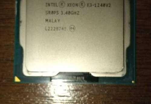 Процессор Xeon E3 1240v2 + 2x8gb ddr3 1600 mhz