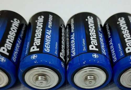 Батарейки Panasonic 4 шт. С, 1,5v