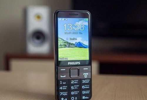 Новый сотовый телефон Philips E590 без акб