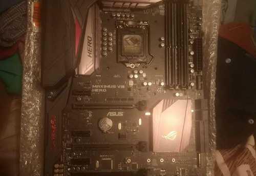 Материнская плата Asus maximus viii hero + i76700