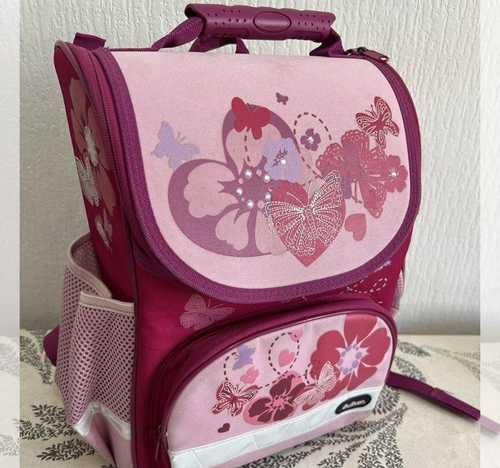 Портфель рюкзак школьный для девочки