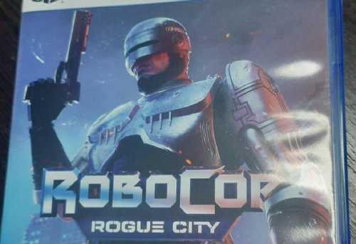 Диск на ps5 Robocop rogue city