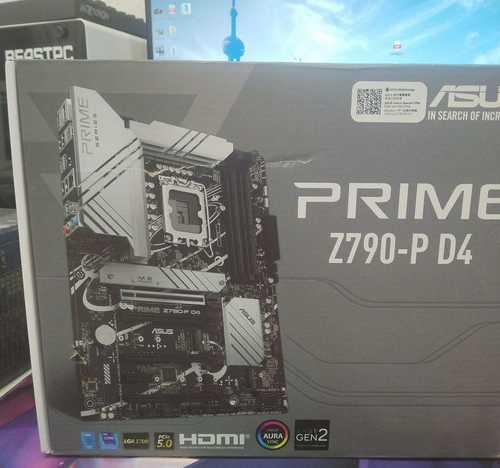 Материнская плата asus Z790-P D4