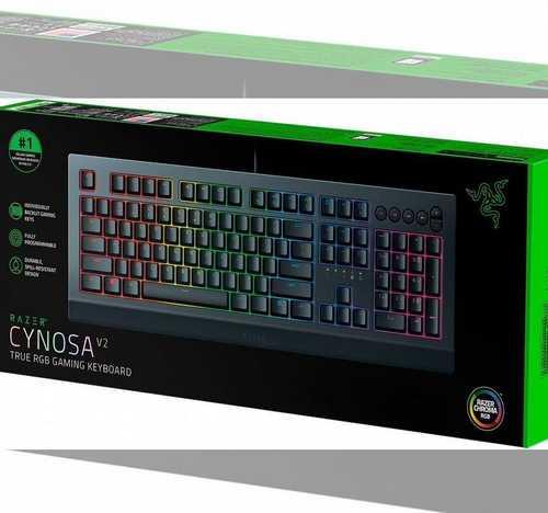 Новая игровая клавиатура Razer Cynosa V2 Black