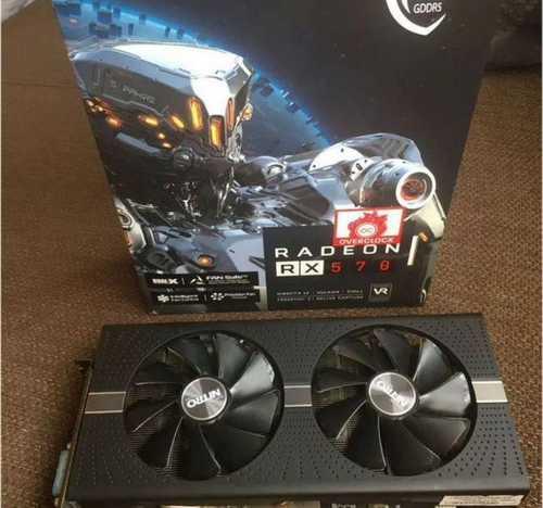 Видеокарта sapphire rx 570 nitro 8gb