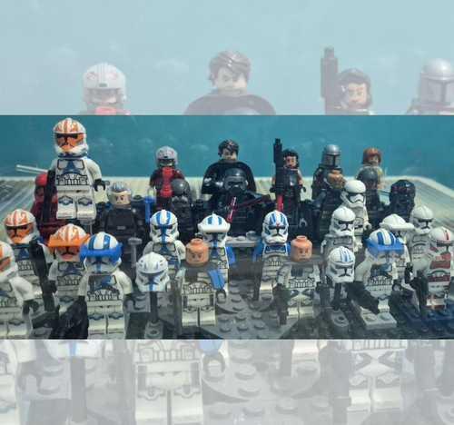 Коллекция минифигурок star wars lego