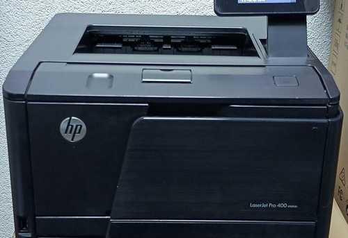 Принтер лазерный HP LaserJet Pro 400 m401dn, А4