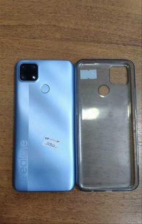 Смартфон Realme C25s RMX3195 голубой 4Gb/64Gb