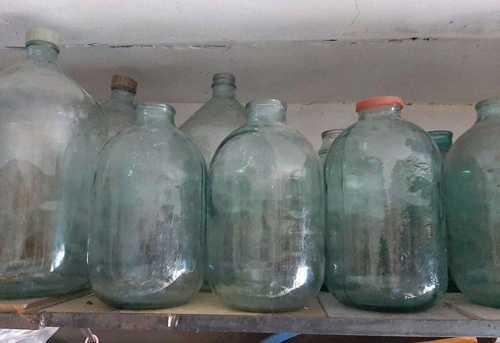 Бутыль стекло 10 литров