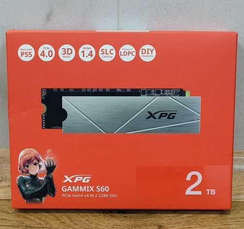 SSD M.2 накопитель adata XPG gammix S60