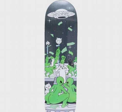 Дека для скейтборда ripndip Stripndip Board Black