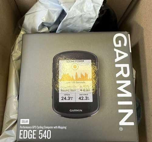 Велокомпьютер Garmin Edge 540 solar