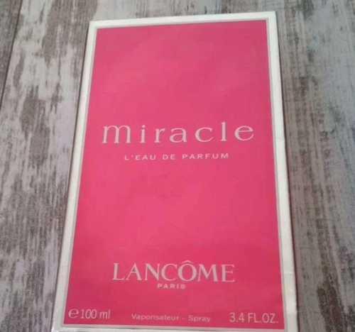 Lancome miracle EAU DE parfum парфюмерная вода