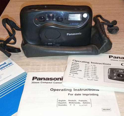 Плёночная фотокамера Panasonic A-D 535 AF винтаж